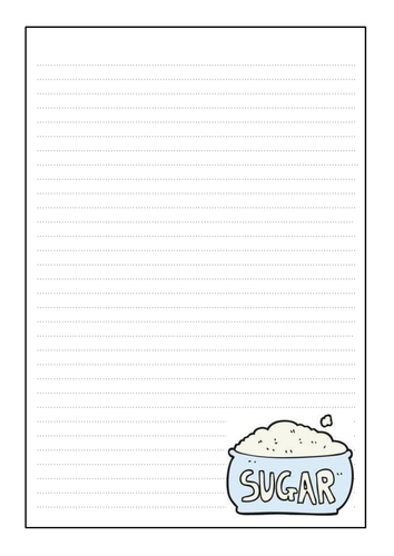 SUGAR TEACHING RESOURCES- KS2 DISPLAY FOOD TECHNOLOGY HEALTHY EATING ...