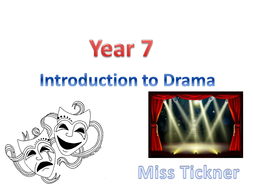 Year 7 Introduction to drama skills PPT | Teaching Resources