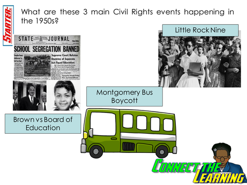 Civil Rights successes 1950s. | Teaching Resources