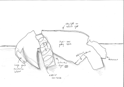 Frank Gehry Form L1 Ideation Drawing | Teaching Resources