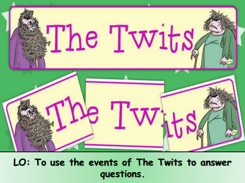 The Twits complete scheme, resources and PowerPoints | Teaching Resources