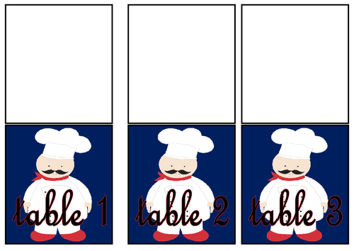 FRENCH RESTAURANT ROLE PLAY TEACHING RESOURCES KS1-2 DISPLAY FOOD ...