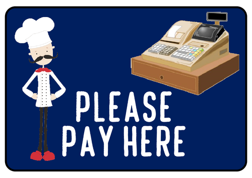 FRENCH RESTAURANT ROLE PLAY TEACHING RESOURCES KS1-2 DISPLAY FOOD ...