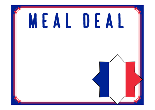 FRENCH RESTAURANT ROLE PLAY TEACHING RESOURCES KS1-2 DISPLAY FOOD ...