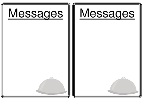 FRENCH RESTAURANT ROLE PLAY TEACHING RESOURCES KS1-2 DISPLAY FOOD ...