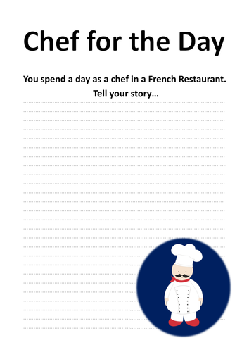 FRENCH RESTAURANT ROLE PLAY TEACHING RESOURCES KS1-2 DISPLAY FOOD ...