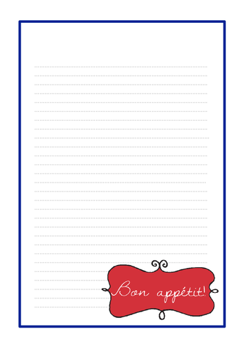 FRENCH RESTAURANT ROLE PLAY TEACHING RESOURCES KS1-2 DISPLAY FOOD ...