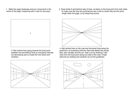 Road Drawing with Perspective by megaalex66 | Teaching Resources