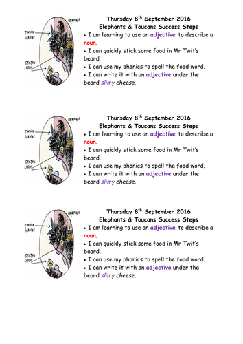 Year 2 Literacy Planning And All Resources The Twits By Roald Dahl