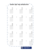 Long multiplication and decimal multiplication step by step | Teaching ...