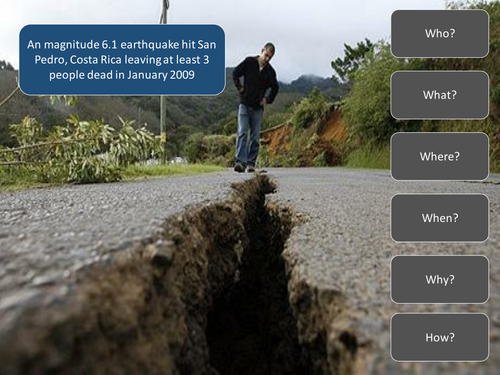Introduction to earthquakes and volcanoes | Teaching Resources Introduction to earthquakes and volcanoes | Teaching Resources