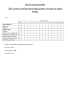 Maths Homework kit - Level 3 Number and Algebra mastery | Teaching ...