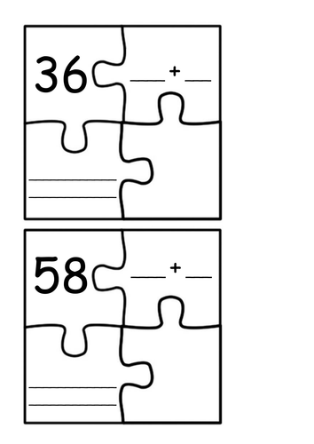 Reading and Writing Numbers Jigsaw | Teaching Resources