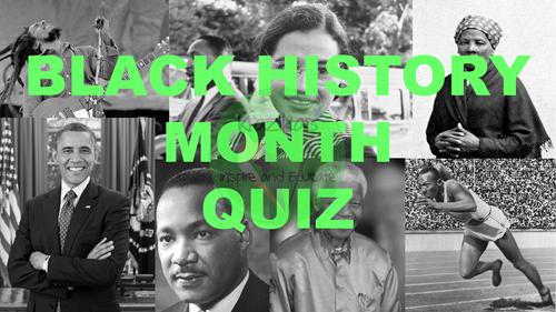Black History Month Quiz | Teaching Resources