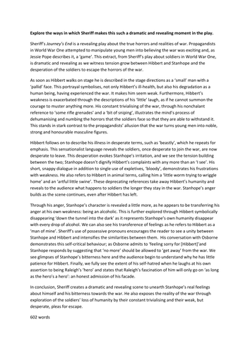 GCSE English Literature Exemplar Essays | Teaching Resources