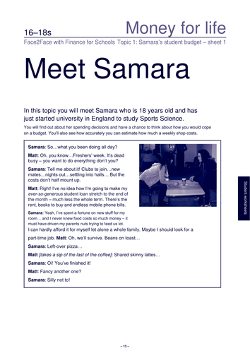 PSHCEE Citizenship Whole Unit Scheme of Work on Personal Finance ...