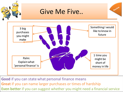PSHCEE Citizenship Whole Unit Scheme of Work on Personal Finance ...