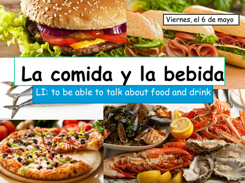 la comida y la bebida | Teaching Resources