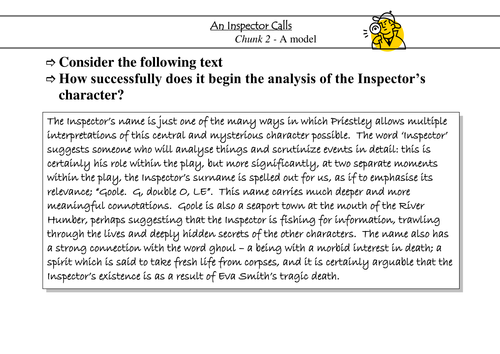 'An Inspector Calls' J. B. Priestley | Teaching Resources