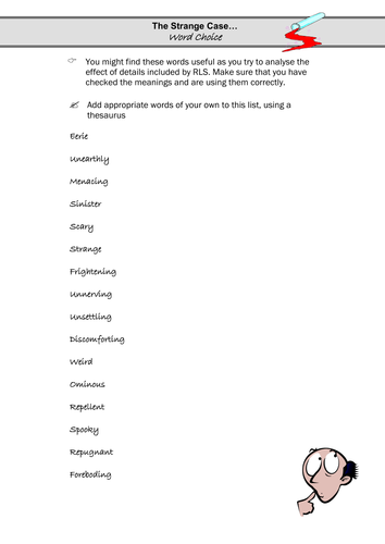 The Strange Case of Dr Jekyll and Mr Hyde | Teaching Resources