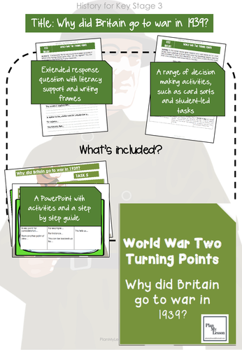 World War Two Turning Points: Lesson 2 'Why did Britain go to war in ...