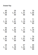 2 Digit Addition "no carrying" | Teaching Resources