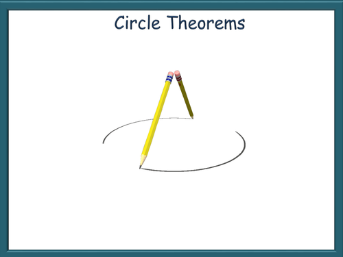 Circle Theorems animated PowerPoint - GCSE | Teaching Resources