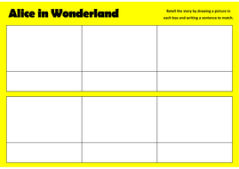 ALICE IN WONDERLAND STORY TEACHING RESOURCES EYFS KS1-2 ENGLISH DISPLAY ...