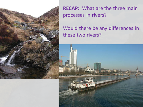 AQA A Geography Physical Landscapes: Rivers Section Full Topic ...