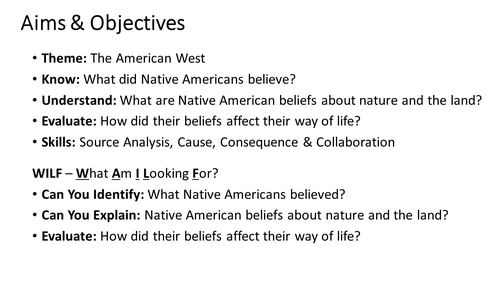 Card Sort: Native American beliefs | Teaching Resources