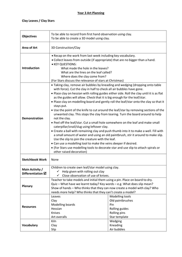 Art Lesson Plans | Teaching Resources