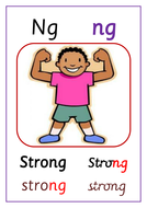 Digraph flashcards - wh ph sh ch th ng and ck | Teaching Resources