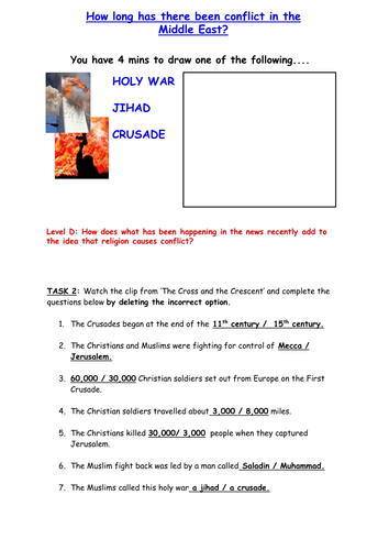 The Crusades | Teaching Resources