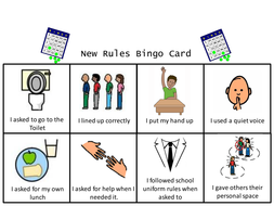New Rules Bingo PECS | Teaching Resources