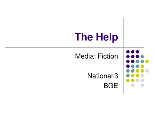 The Help: Film Study | Teaching Resources
