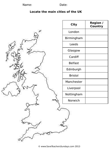 Maps and Locations KS2 Planning and Resources | Teaching Resources