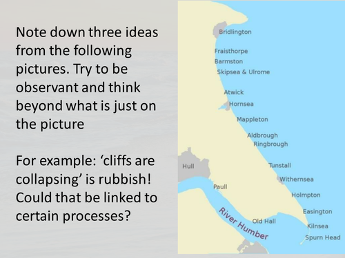 Holderness Coastline Case Study: Coastal landforms and coastal defences ...