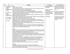 Place Knowledge: Islands Year 2/3 Geography Planning and Resources ...