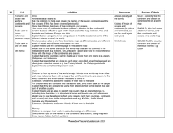 Place Knowledge: Islands Year 2/3 Geography Planning and Resources ...