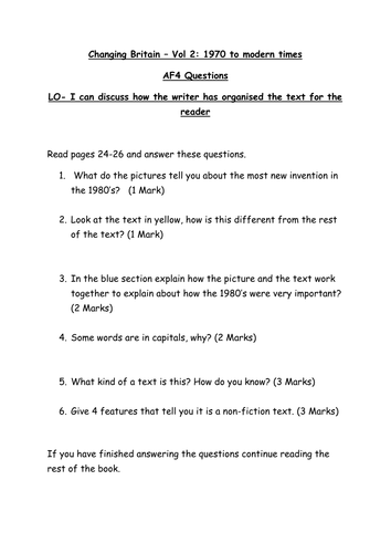 Non-Fiction Comprehension Bundle: Curriculum Visions | Teaching Resources