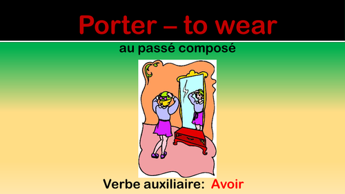 Stage 2-2: Regular '-er' verbs in the perfect tense | Teaching Resources