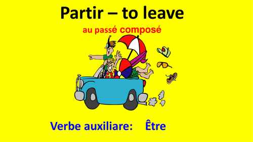 French: Stage 2: The Perfect Tense | Teaching Resources