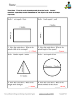 Scale Drawings - 7.G.1 | Teaching Resources