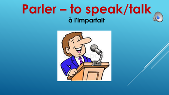 Stage 3-2: Regular '-er' verbs in the imperfect tense | Teaching Resources