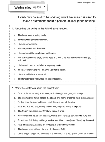 Horace Visits A Roman Villa (age 7-11 years) | Teaching Resources