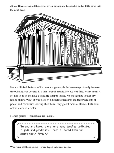 Horace Visits A Roman Town (age 7-11 years) | Teaching Resources