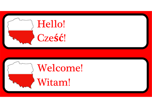 POLISH LANGUAGE TEACHING RESOURCES display posters flashcards colours ...