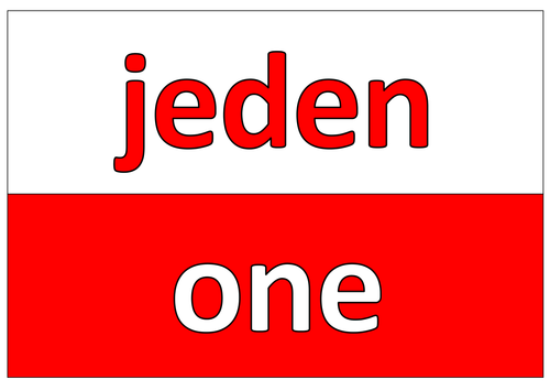 POLISH LANGUAGE TEACHING RESOURCES display posters flashcards colours ...