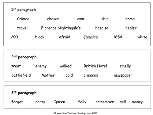Mary Seacole, Florence Nightingale and Edith Cavell Year 2 Planning and ...