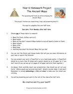 Mayans Year 5/6 Planning and Resources | Teaching Resources
